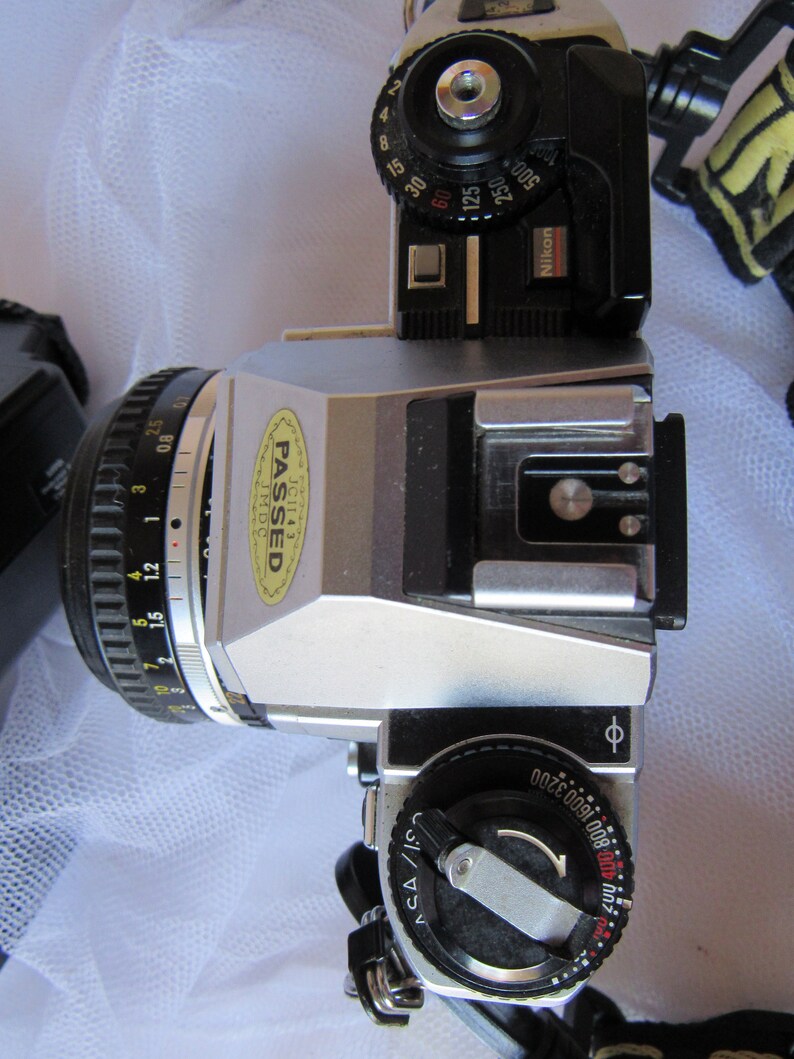 Vintage FG-20 Nikon 35mm Camera SLR Camera 50 Mm Lens - Etsy