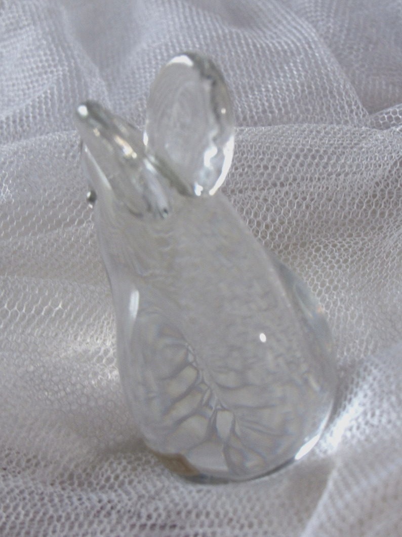 Vintage Swedish Art Glass Mouse Sculpture, Crystal Royal Krona MALERAS ...