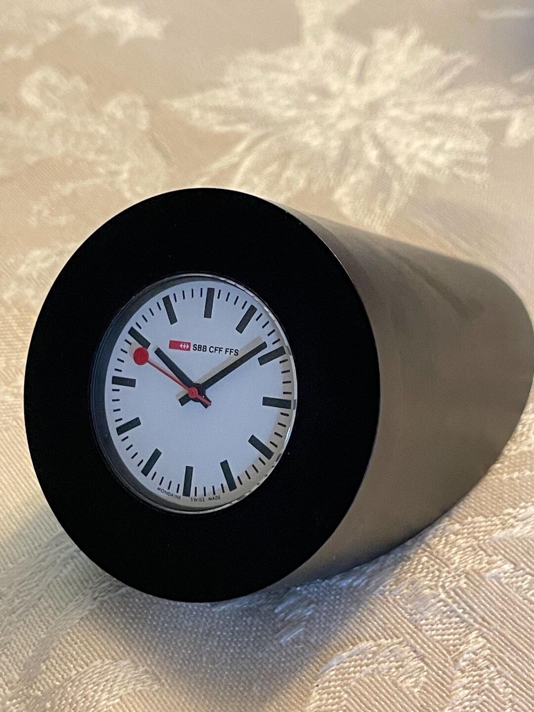 Vintage Rare Official Swiss Railway Desk Clock, Mondaine Watch Limited ...