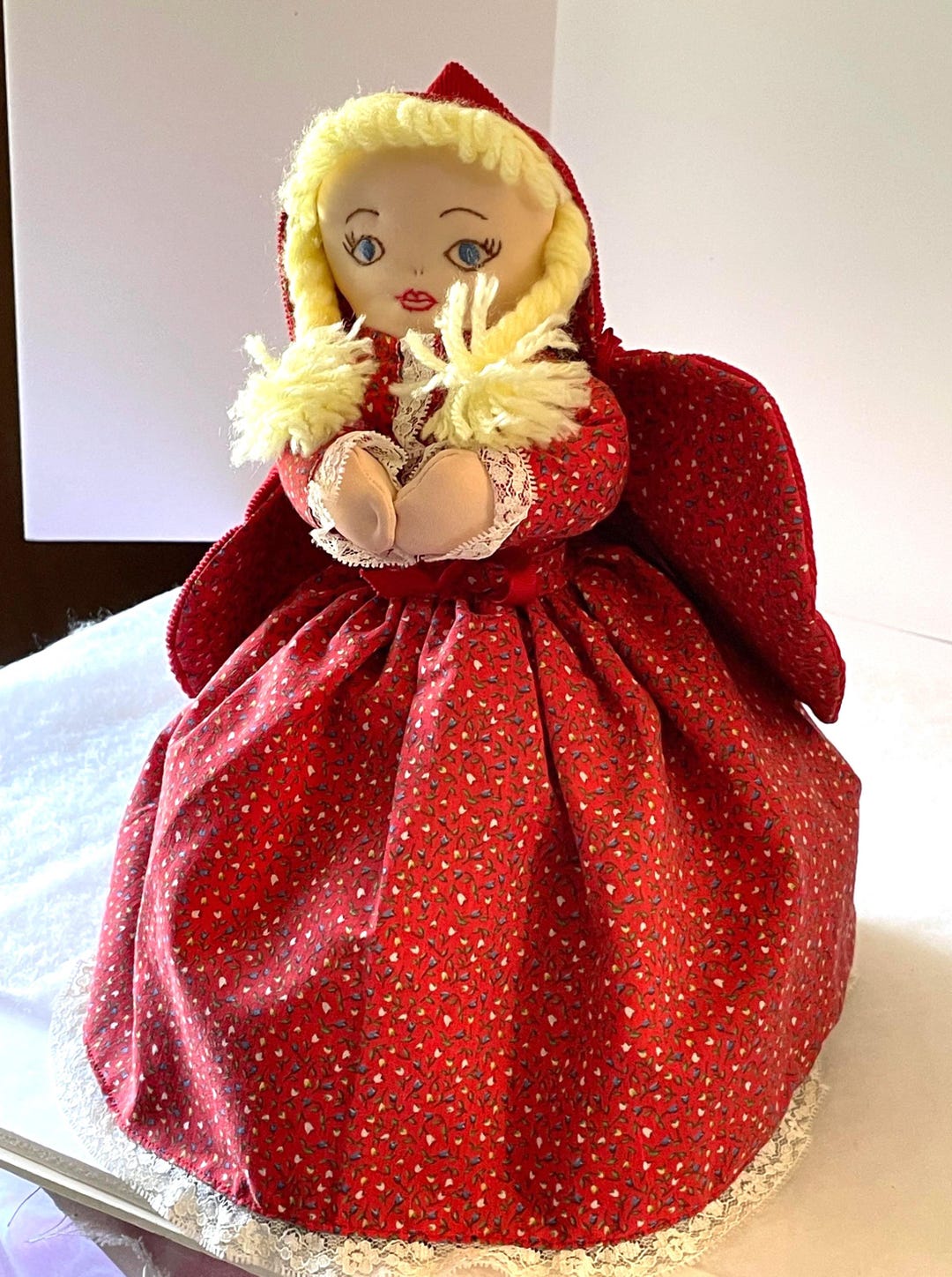 Vintage Topsy-turvy 3 in 1 Plush Flip Doll, Little Red Riding Hood ...