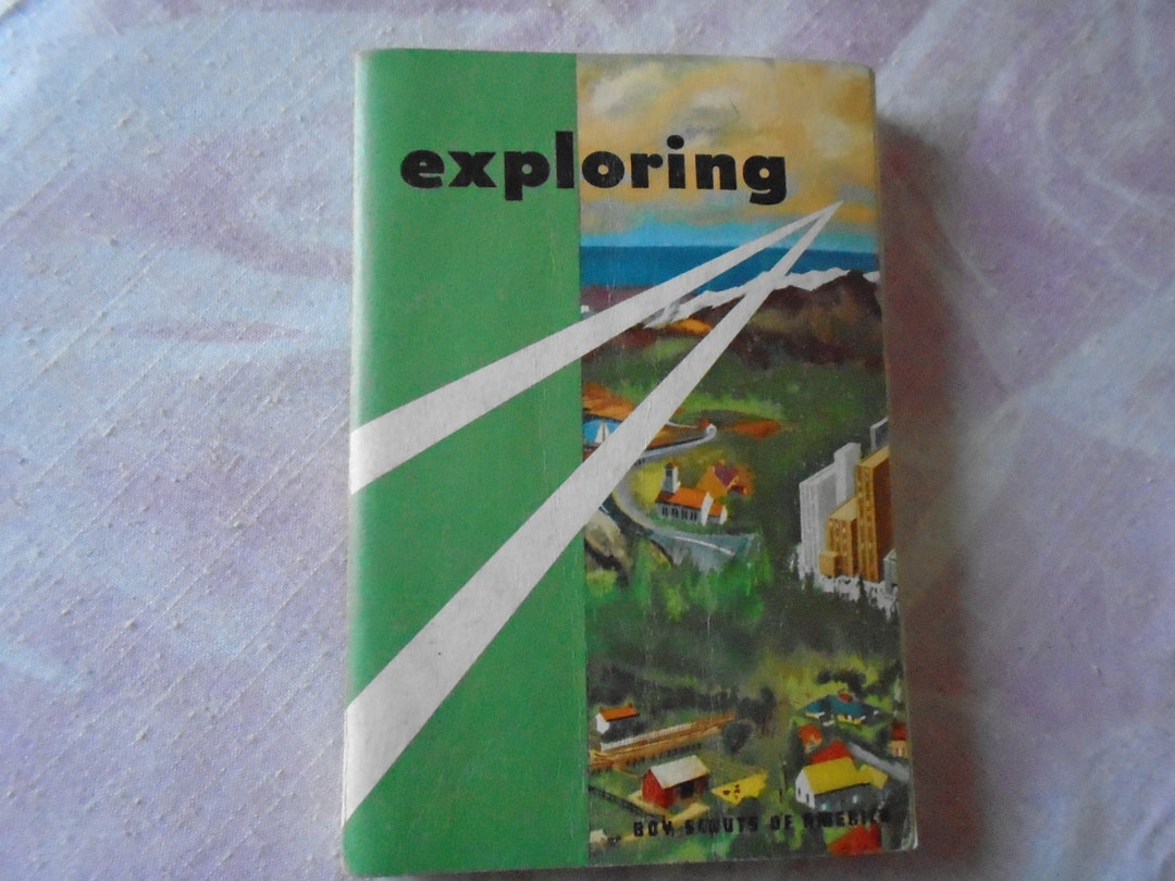 Vintage Book, Explorer Scout Handbook, Boy Scouts of America, Exploring ...