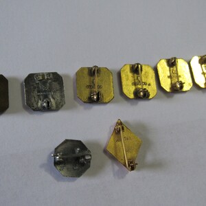 Vintage Pins, Lot of 8 4H Pins, Gold Filled, Sterling, Bronze, First ...