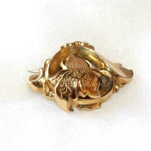 Antique Victorian Gold Scatter Pin, Brooche, Scarf Pin, C Clasp Pin ...