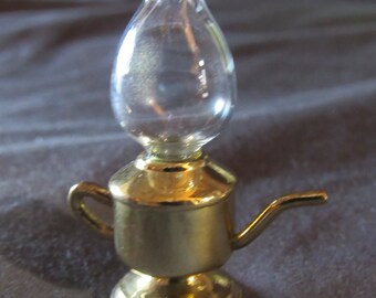 Dollhouse Miniature Oil Lamp - Etsy