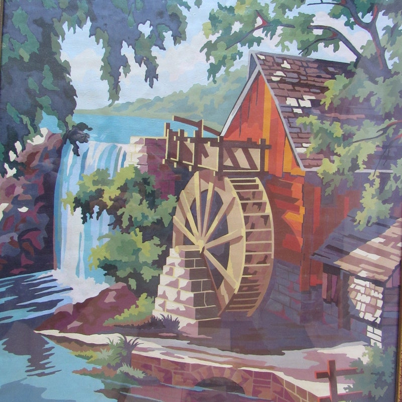 70s Paint by Number - Etsy