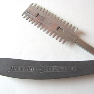 Vintage Razor, Durham Demonstrator, Straight Razor, Pat. May 28, 1907 ...