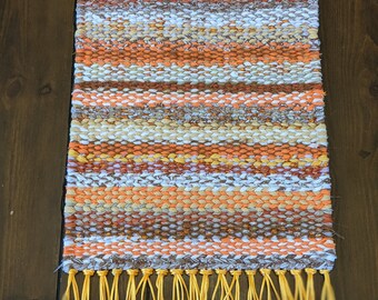 Twined Rag Rug | Etsy