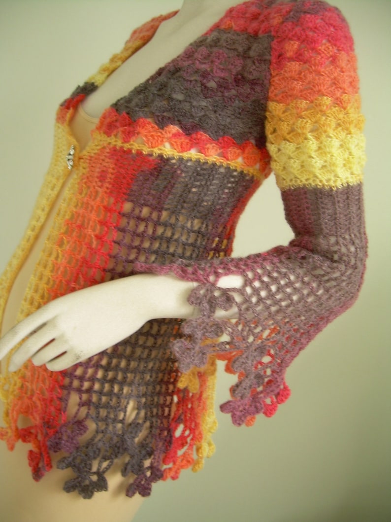 Made to Order Shamrock Lacey Cardigan - Etsy