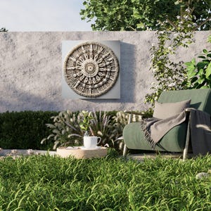 Tribal Bones Mandala: A Unique Ai-generated Art Print for the Fearless ...