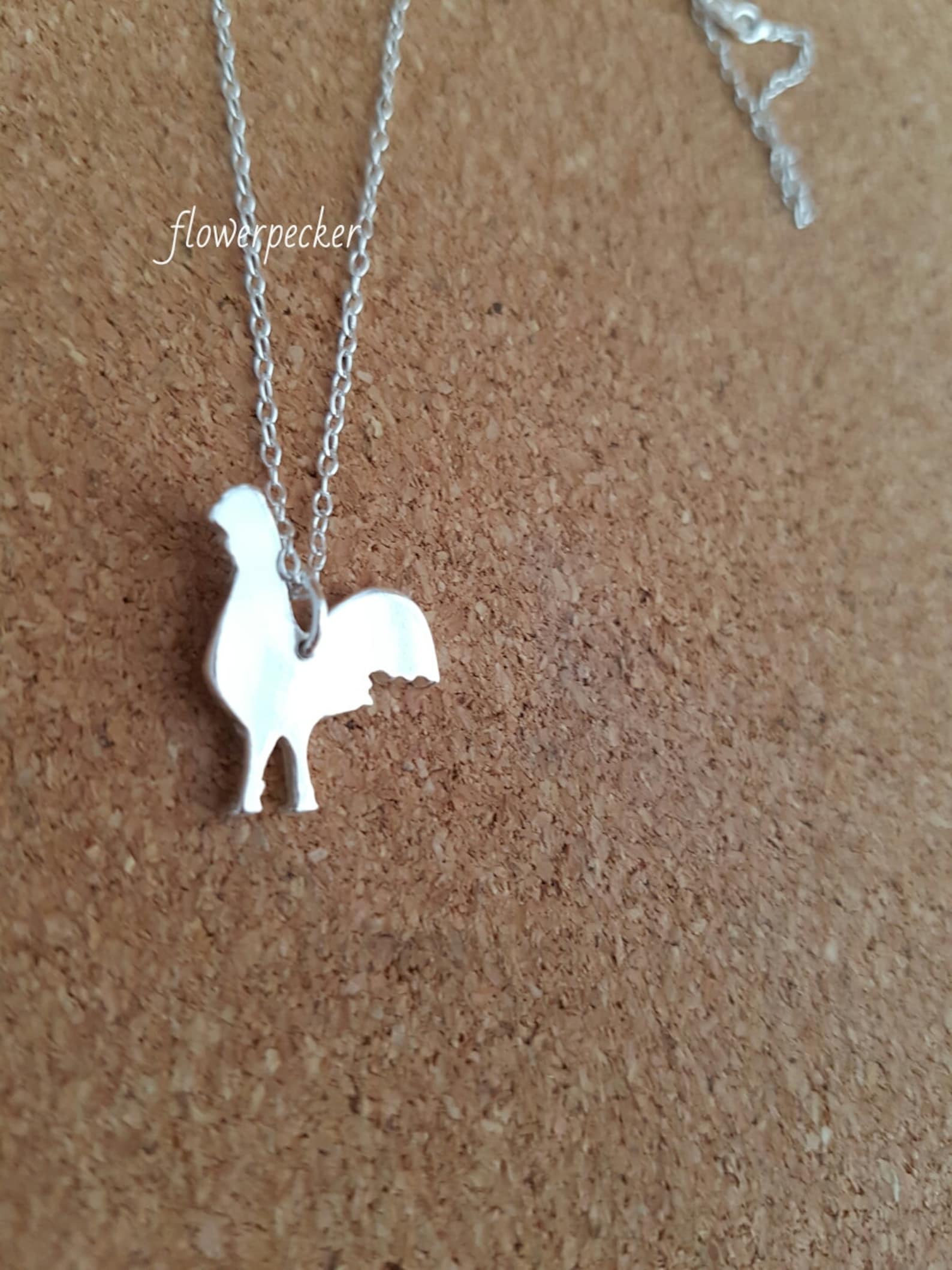 Chicken Necklace Chicken Pendant Chicken Gifts Chicken | Etsy