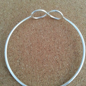 Infinity Bangle, Infinity Bracelet, Graduation Gift, Best Friend Gift ...