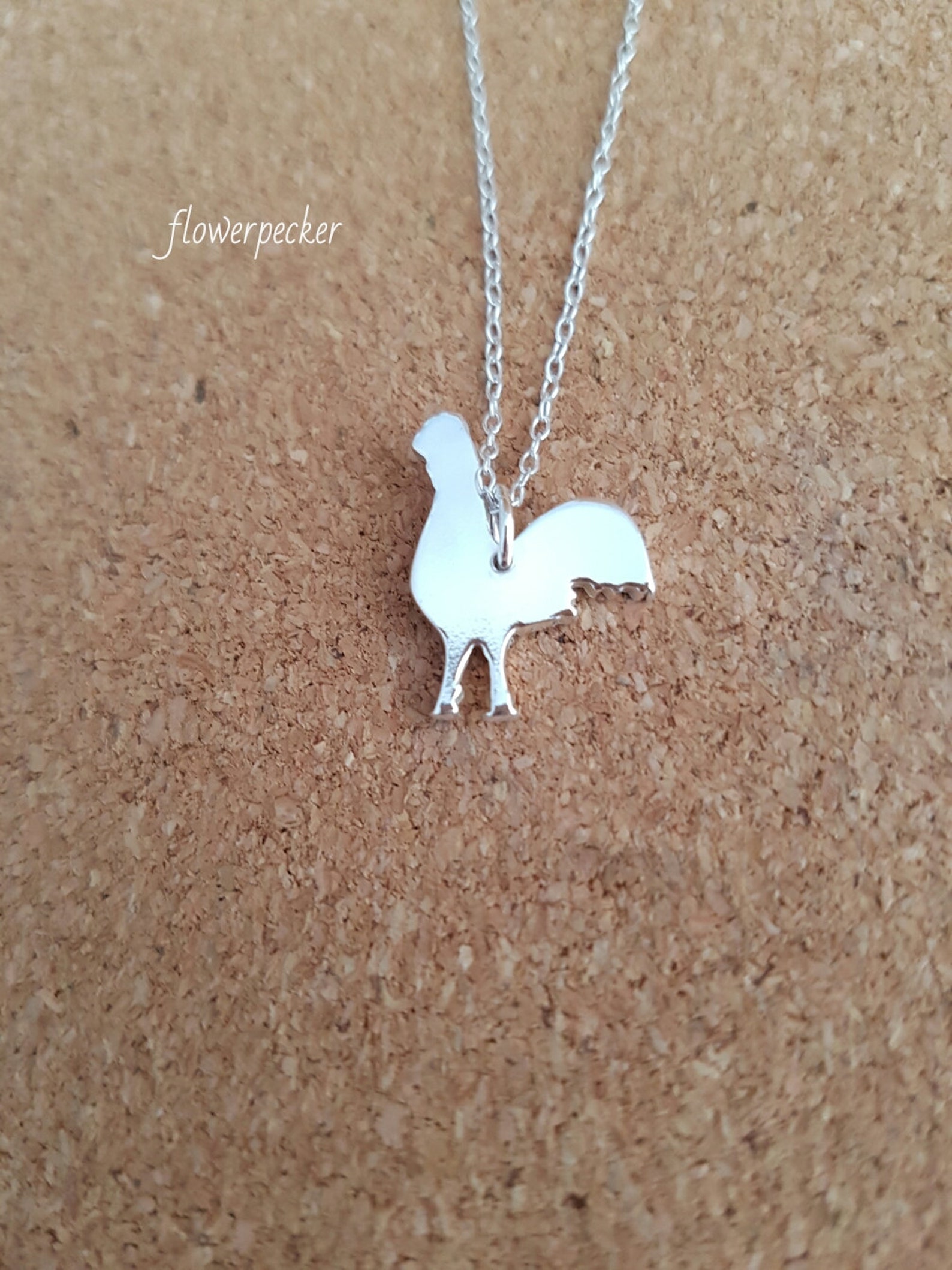 Chicken Necklace Chicken Pendant Chicken Gifts Chicken - Etsy