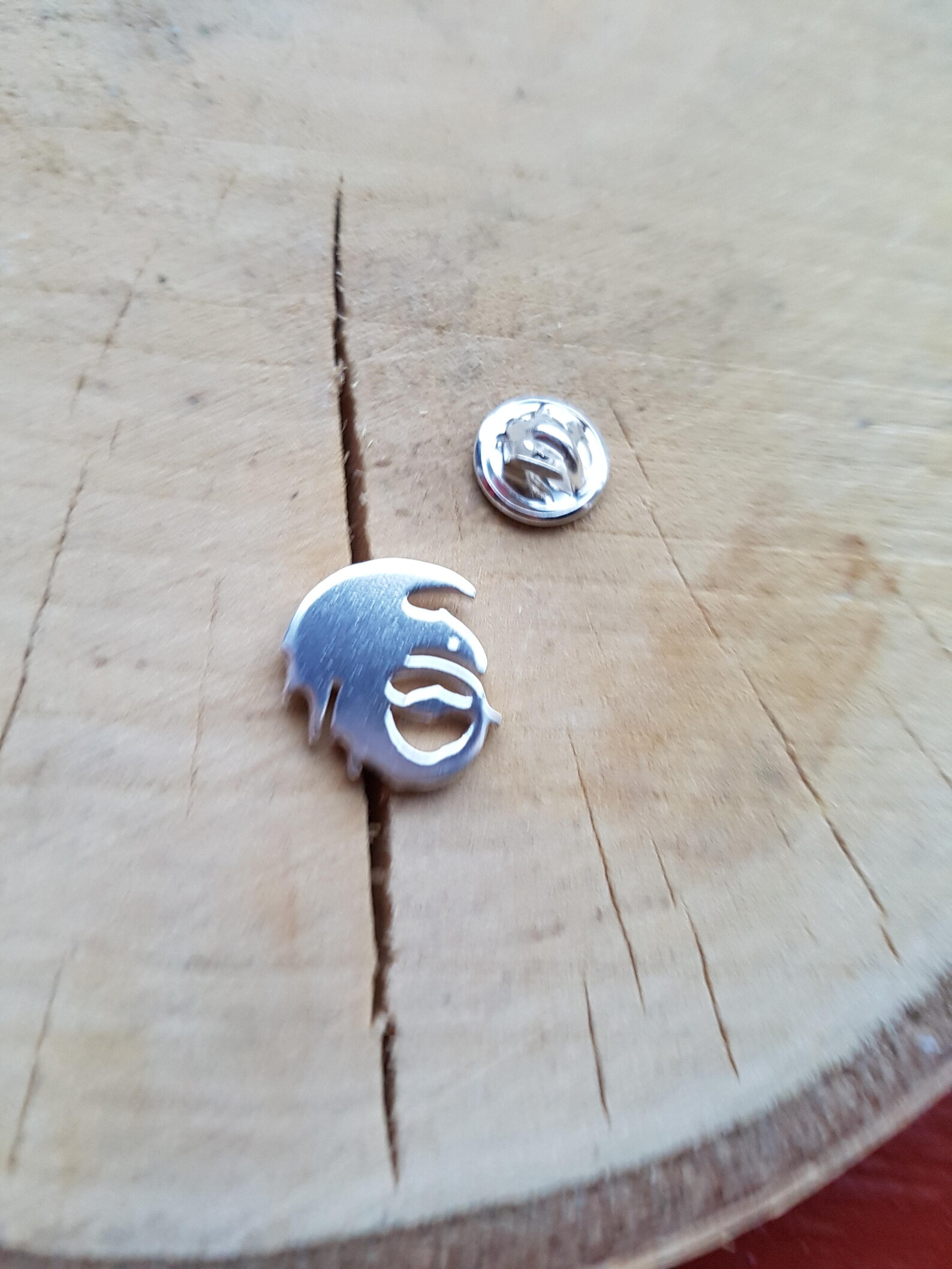 Dragon Tie Pin Lapel Pin Tie Tack Sterling Silver Tie Pin | Etsy