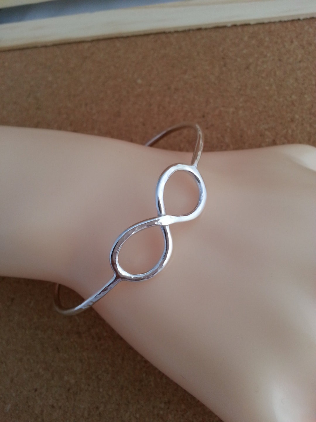 Infinity Bangle, Infinity Bracelet, Graduation Gift, Best Friend Gift ...