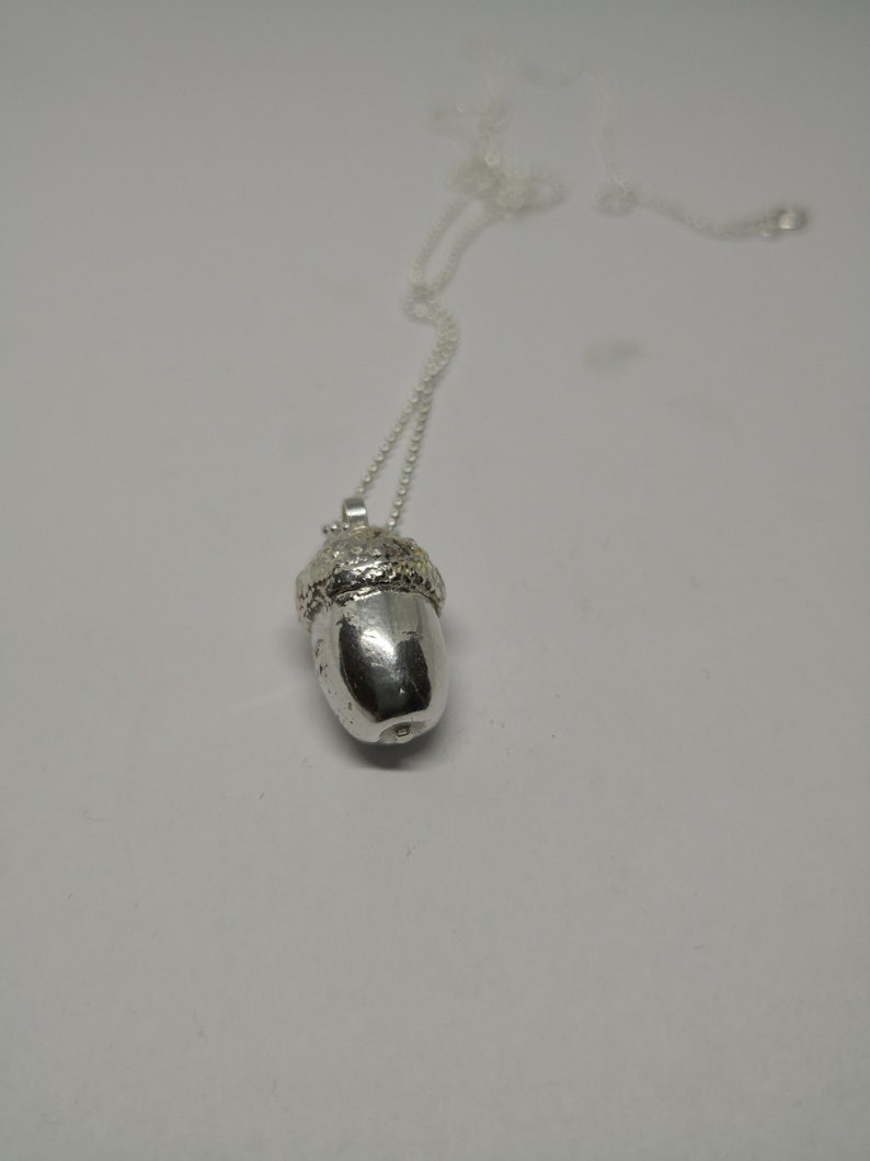 Sterling Silver Acorn Necklace Acorn Jewellery Sterling - Etsy UK