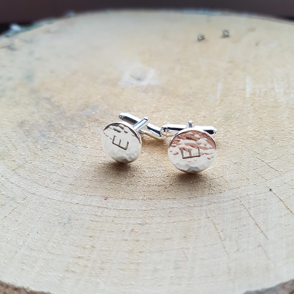 Letter Cufflinks - Etsy