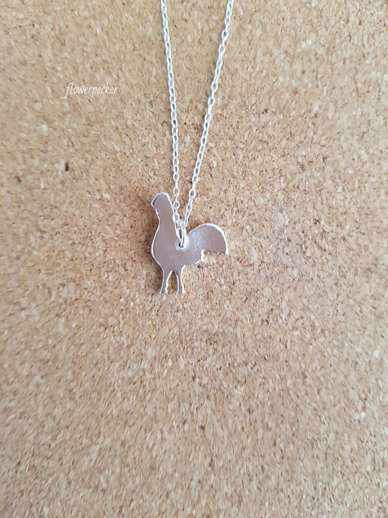 Chicken Necklace Chicken Pendant Chicken Gifts Chicken | Etsy