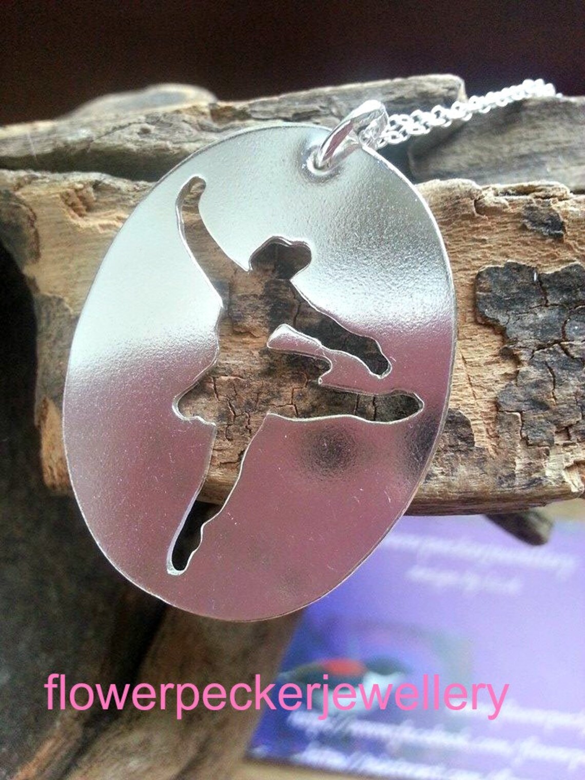 Ballerina Necklace, Ballet Necklace, Ballerina Charm, Dance Necklace ...