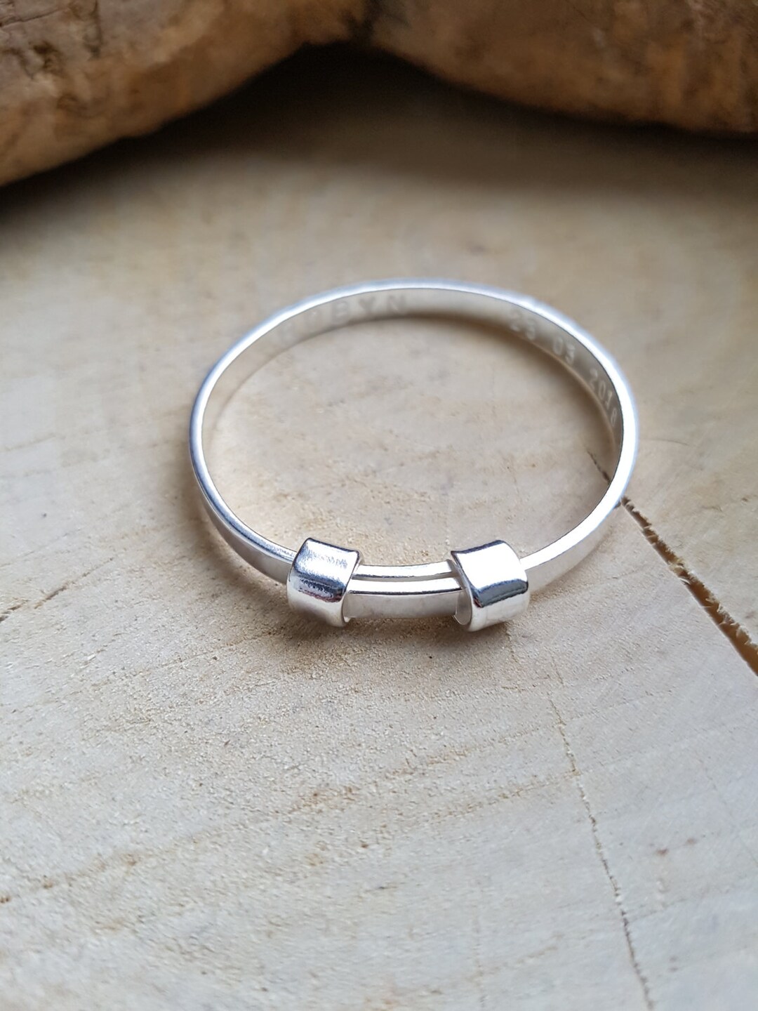 Expandable Bangle Bracelet Expandable Baby Bangle Sterling Silver ...