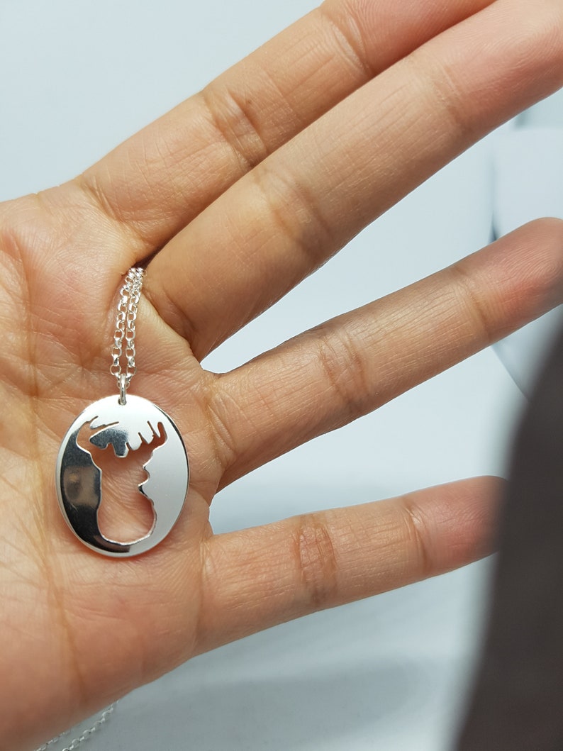 Stag Necklace Stag Jewellery Silver Necklace Deer Necklace - Etsy UK