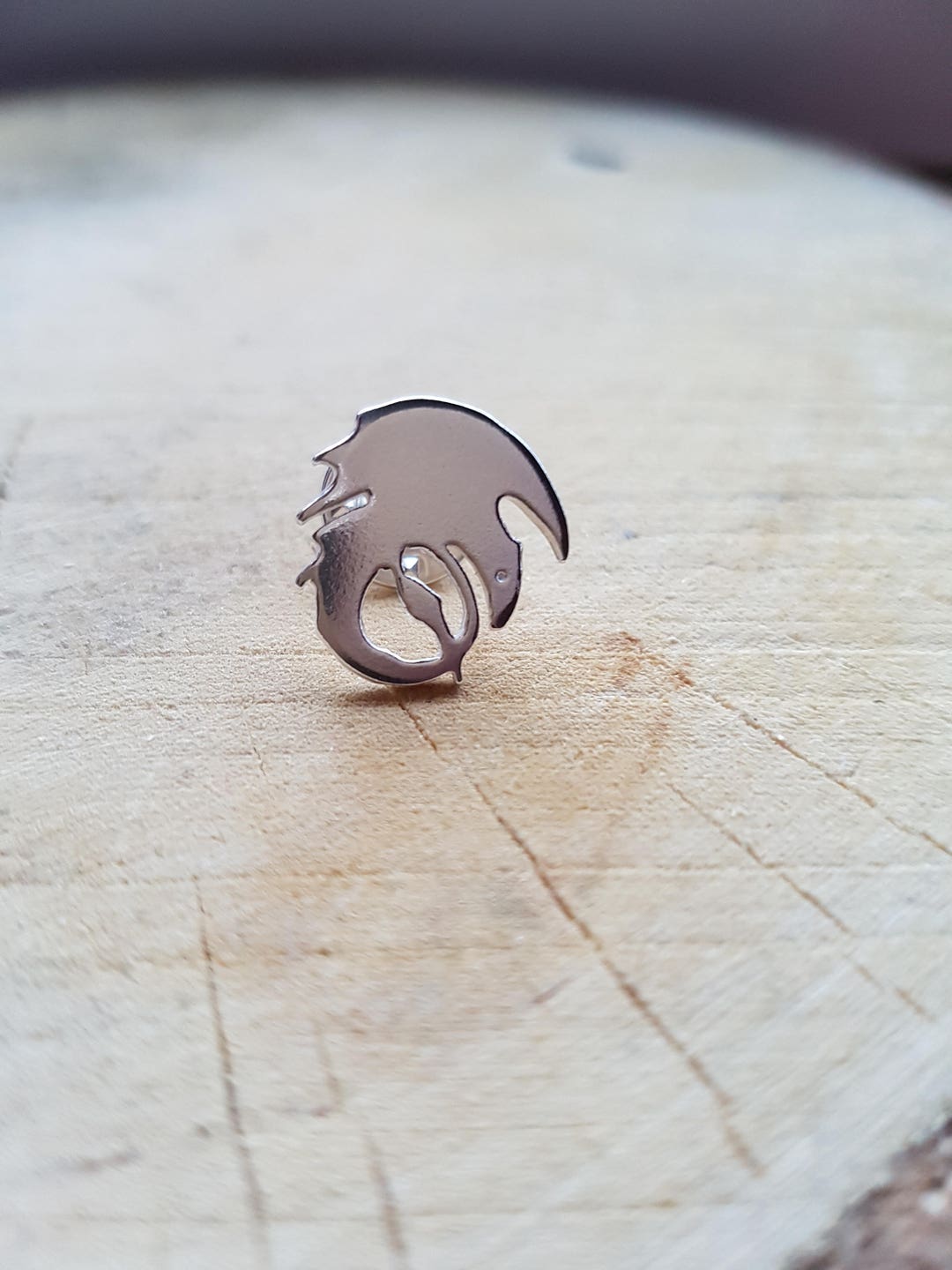 Dragon Tie Pin, Lapel Pin, Tie Tack, Sterling Silver Tie Pin, Dragon ...