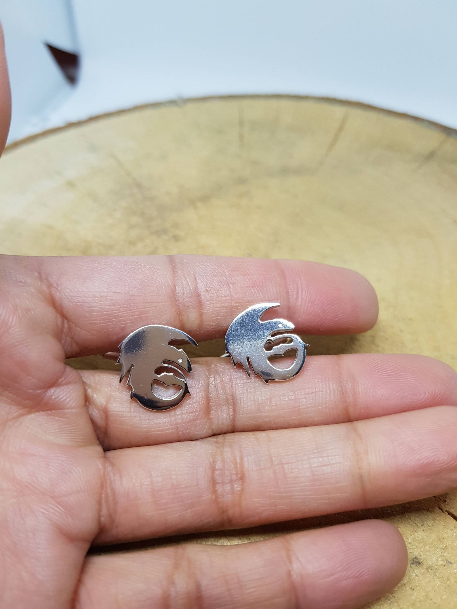 Dragon Cufflinks Sterling Silver Cufflinks Dragon Gift Gift - Etsy UK