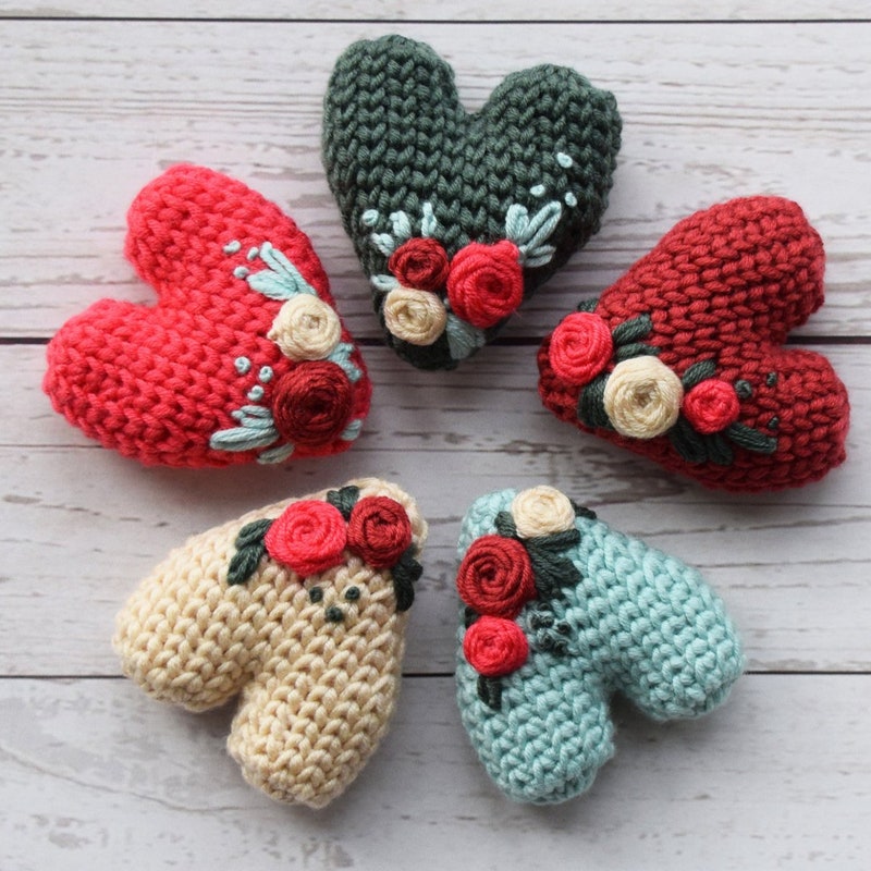 Crochet Heart Sachet - Etsy