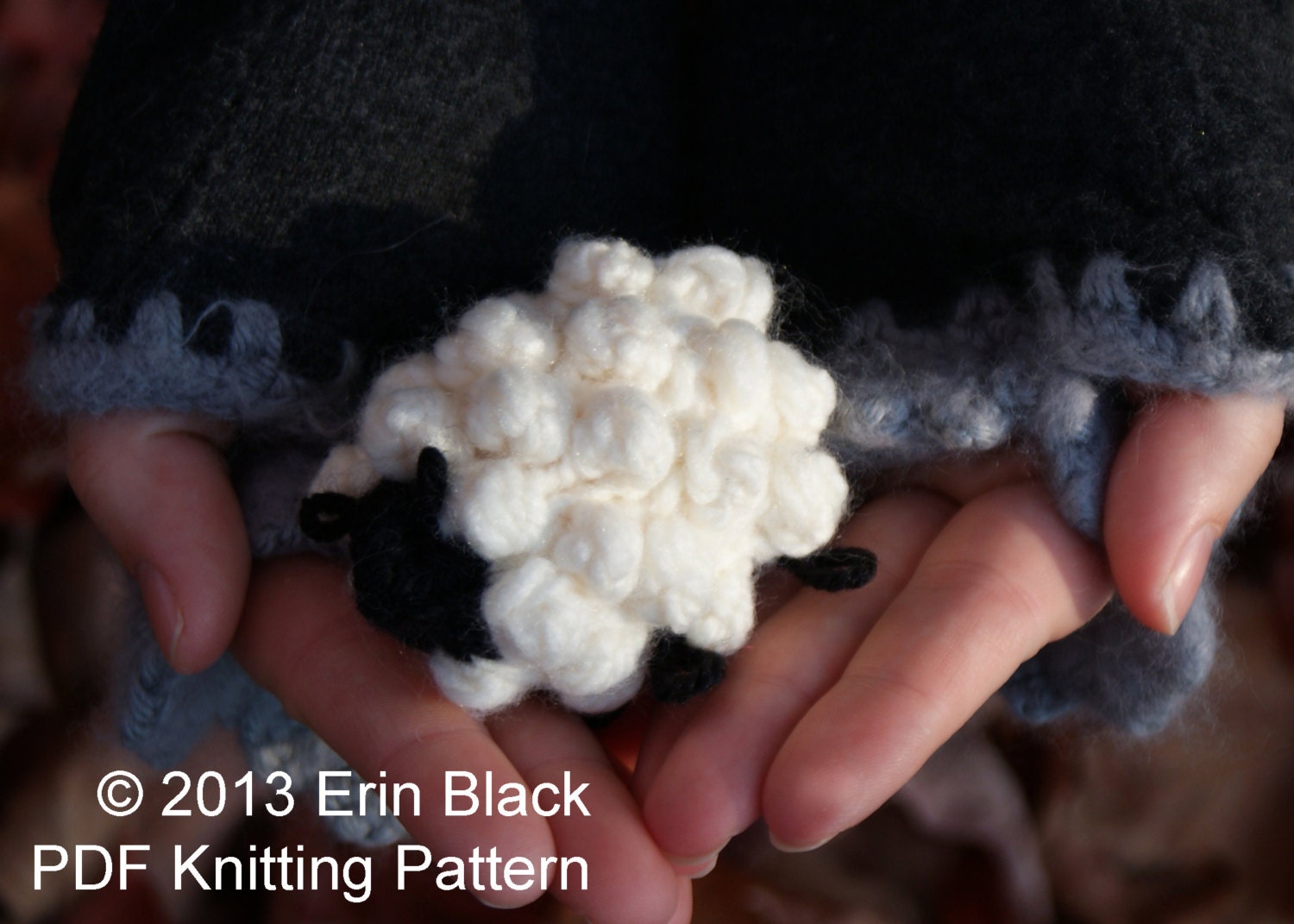 DIY Knitting PATTERN Chunky Knit Sheep Toy Ornaments 2 - Etsy