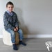 DIY Knitting PATTERN - Cable Knit Footstool Size: 13" Diameter X 17 ...