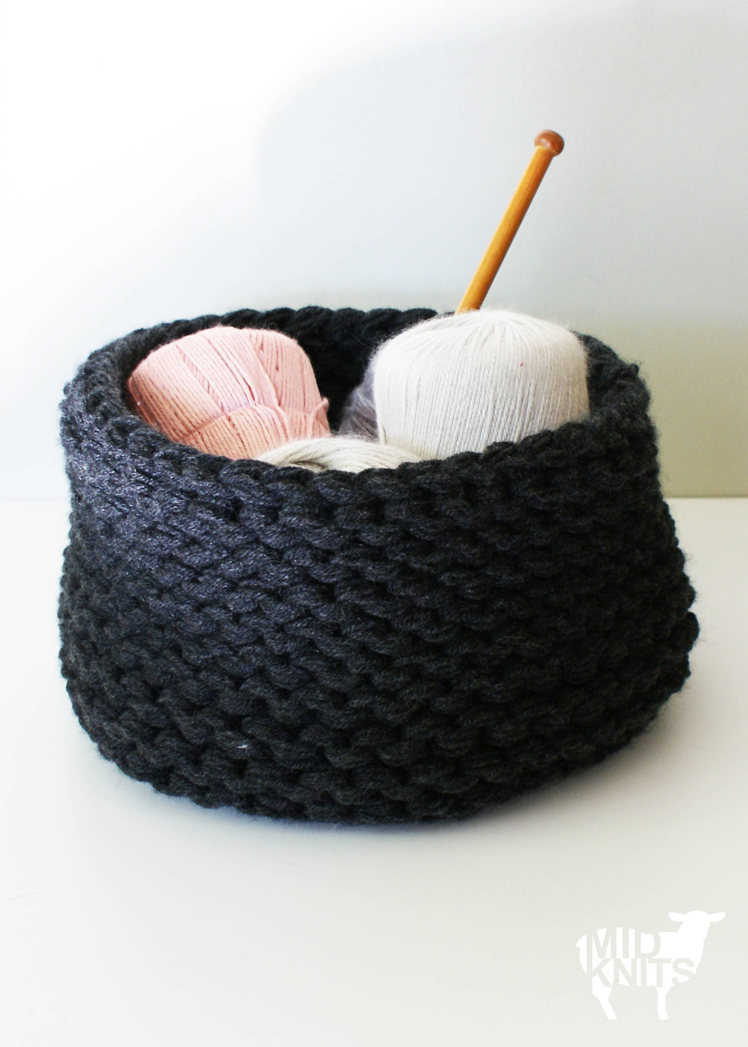 Knitted Basket - Etsy Knitted Basket - Etsy