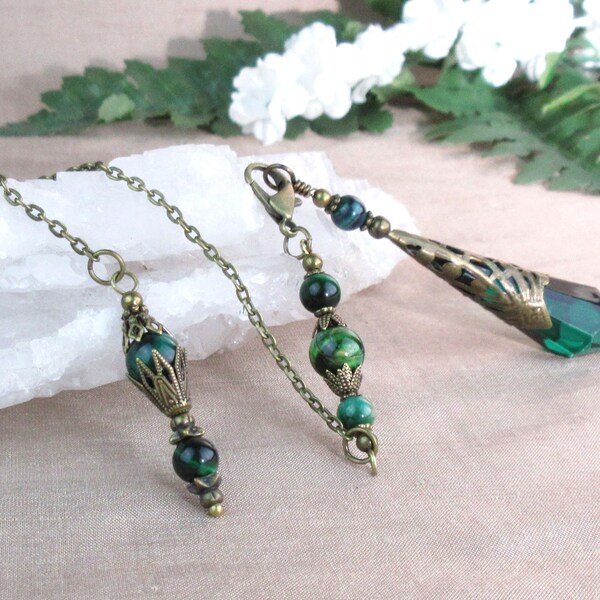 Glass Pendulum - Etsy