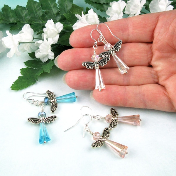 Angel Earrings - Etsy