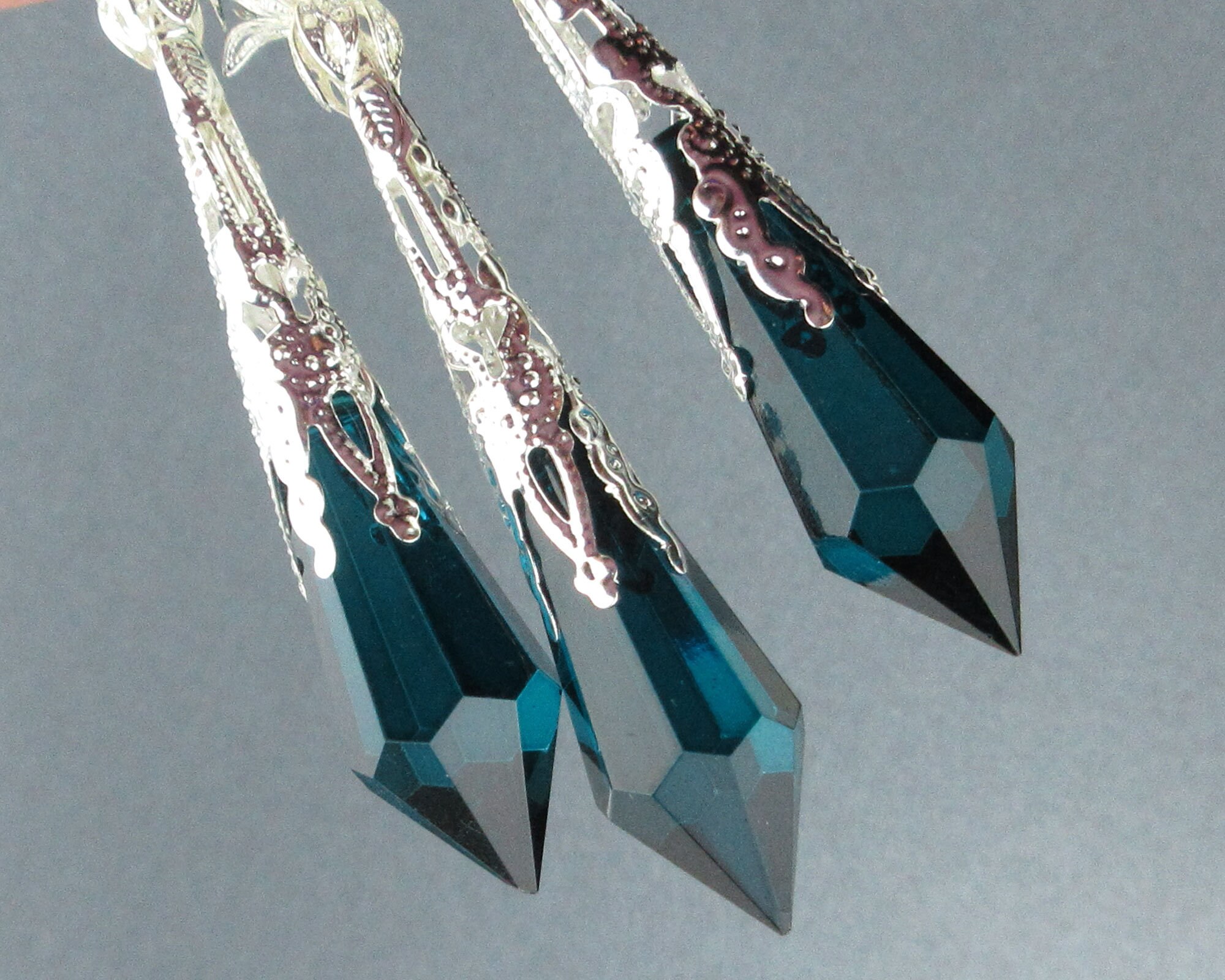 Icicle Ornament Crystal Suncatcher Christmas Ornament | Etsy