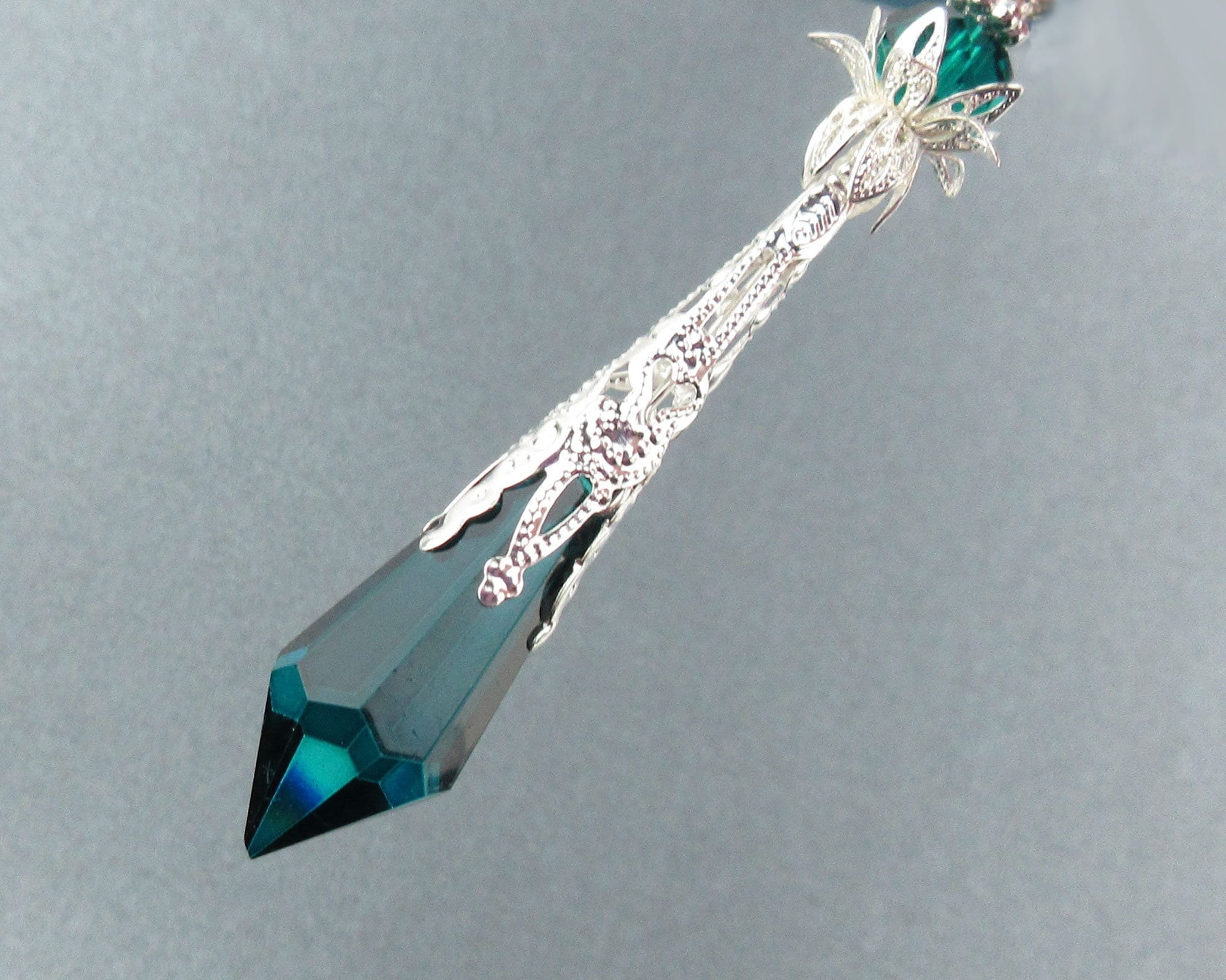 Icicle Ornament Crystal Suncatcher Christmas Ornament | Etsy