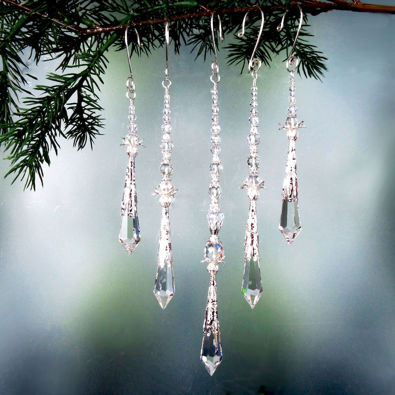 Crystal Ornaments - Etsy