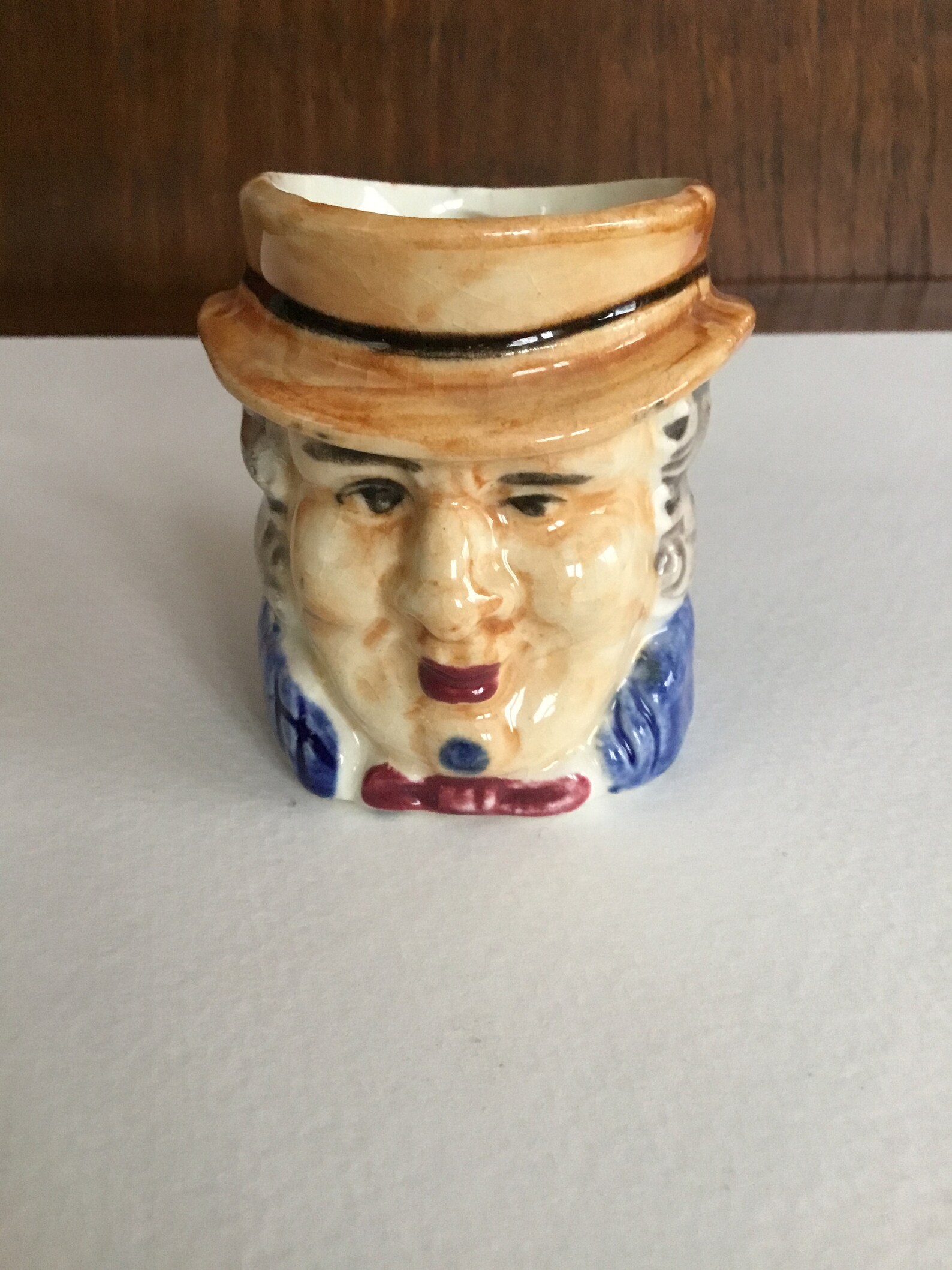 Vintage Toby Mug of Mayor Tophat character mug small Made - Etsy Italia