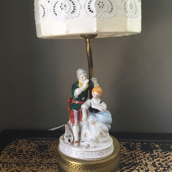 Victorian Style Bedside Lamp - Etsy