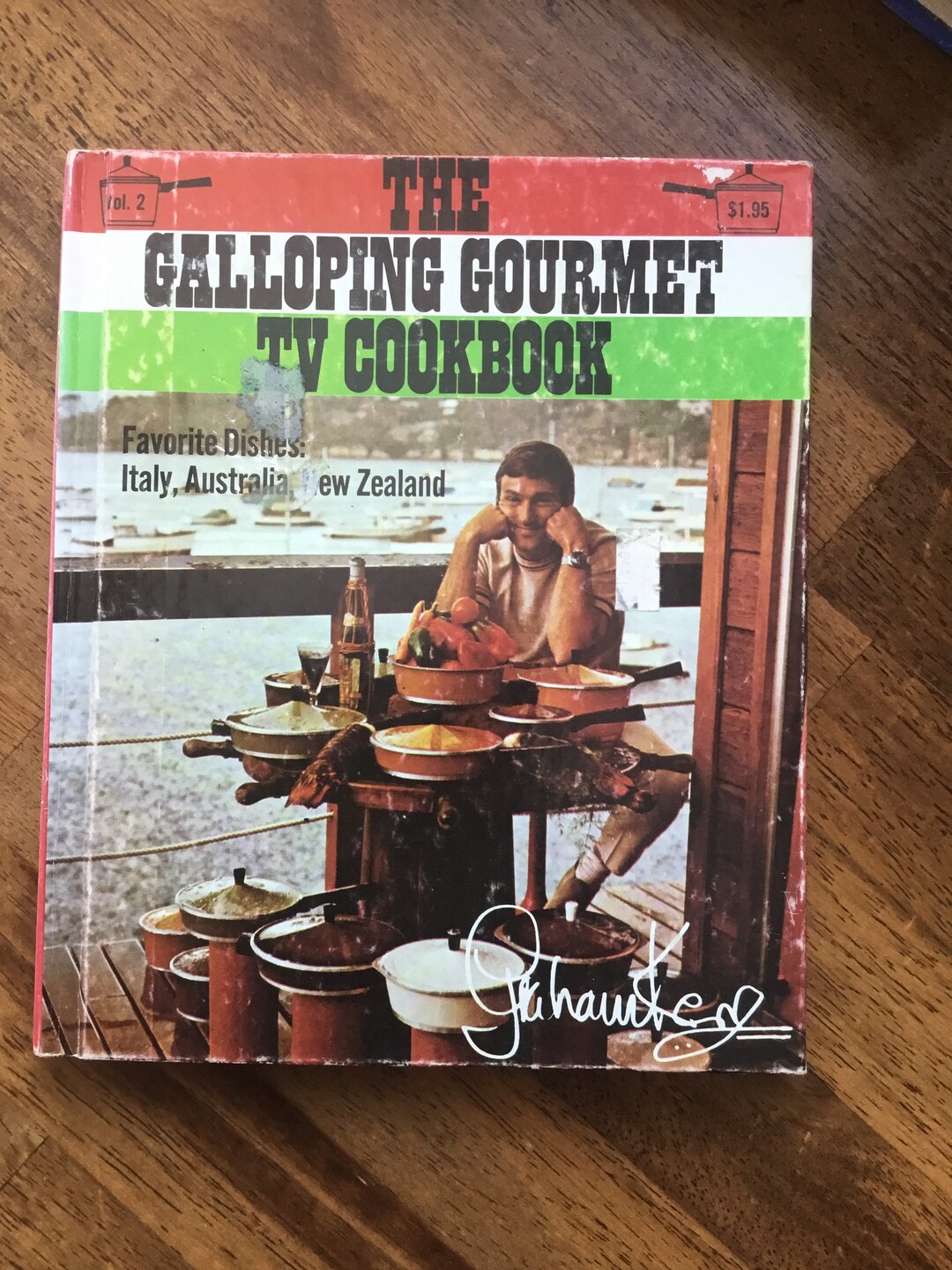 Vintage Cookbook, the Galloping Gourmet TV Cookbook, Favorite Dishes ...