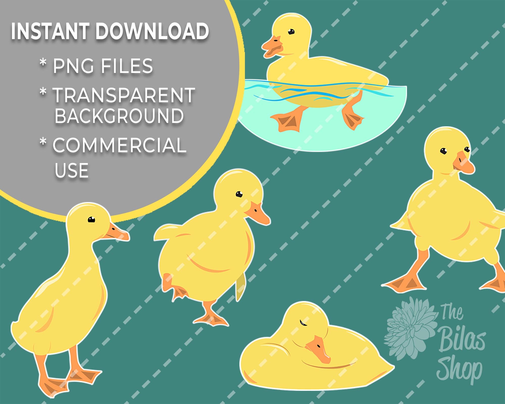Baby Duck Clip Art