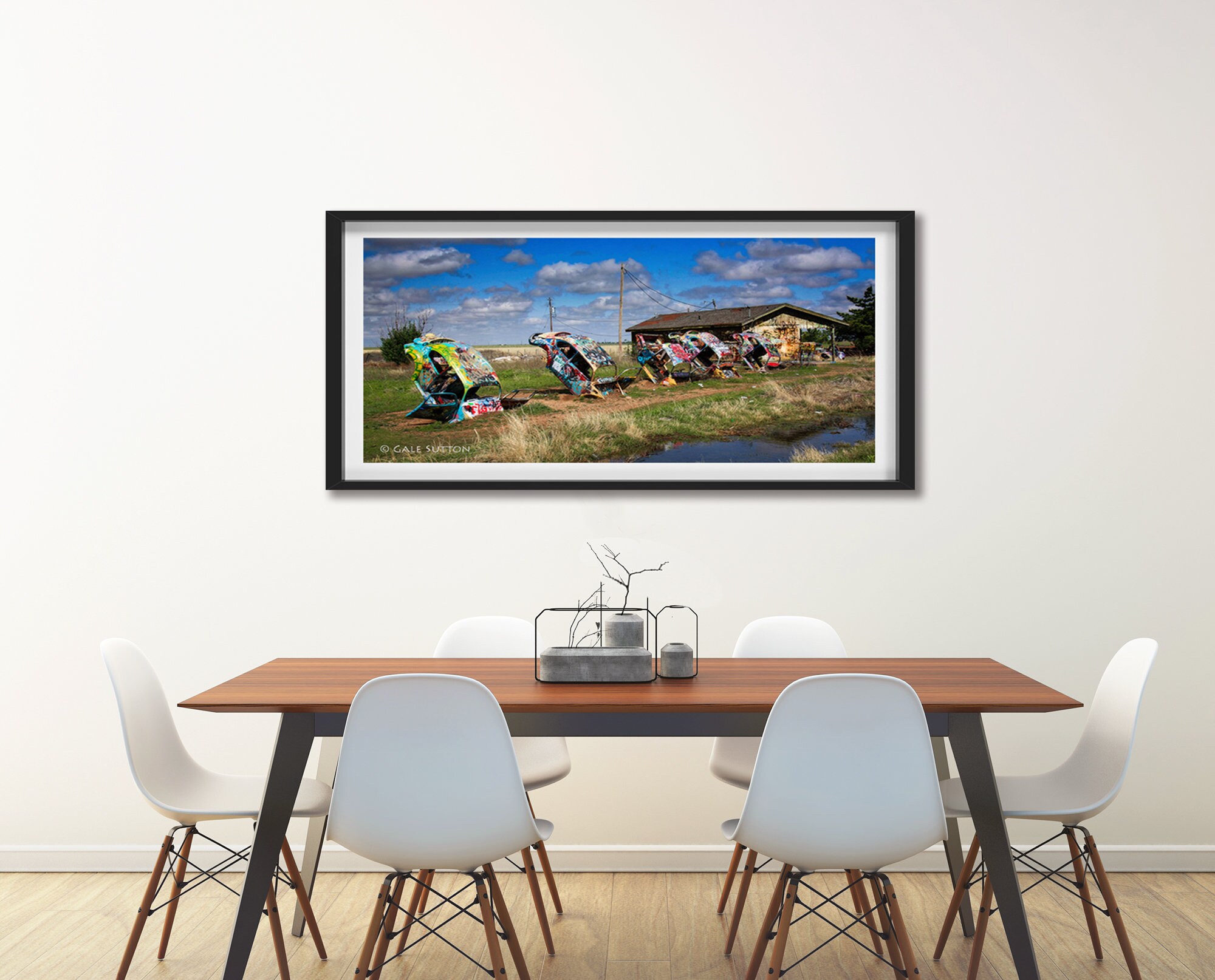 Route 66, Fine Art Photo, Beetle Ranch, Texas, Painted VW Bugs, Rt. 66 ...