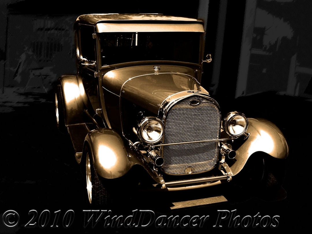 Black Gold - 1929 Model A Ford - Fine Art Photo - Classic Car ...
