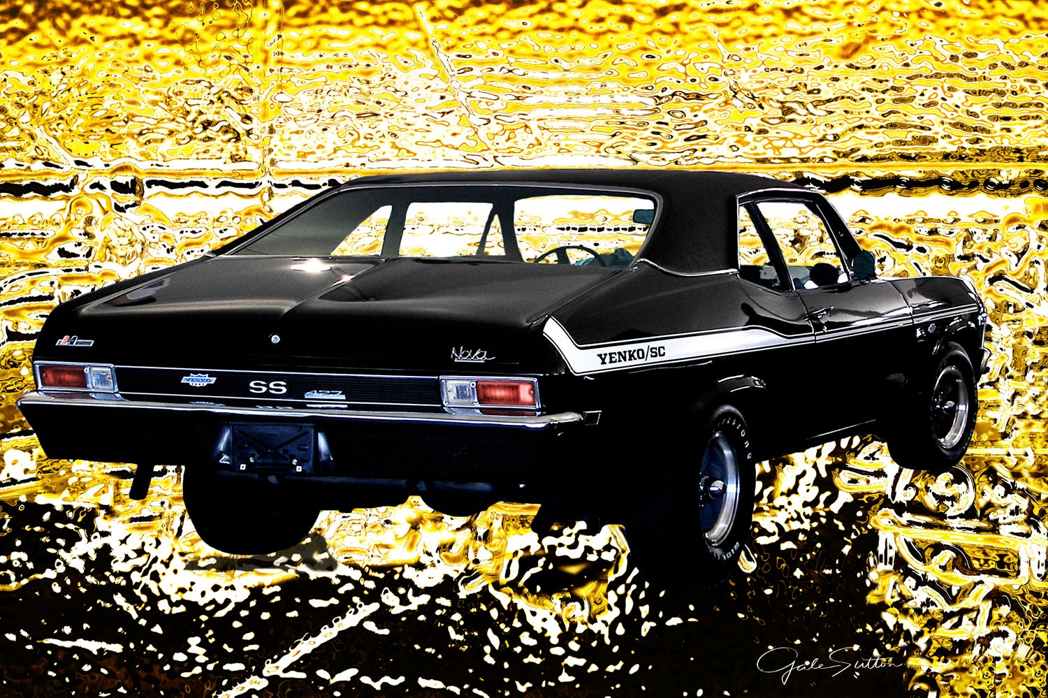 1969 Chevy Nova SS Yenko Chevy Nova Muscle-Car Art Chevy | Etsy