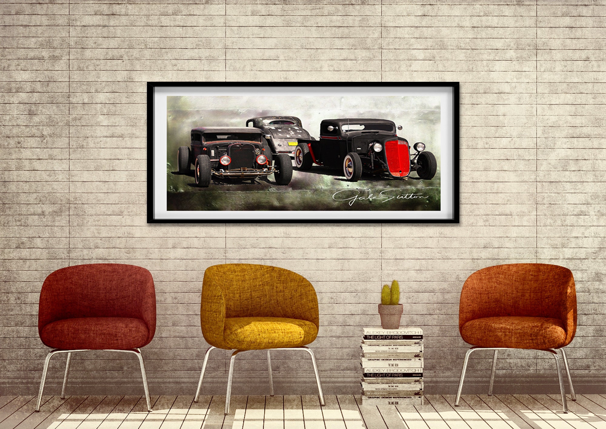 Rat Rod Trio, Fine Art Photo, Old Car Art, Retro Art, Rat Rods, Hot ...