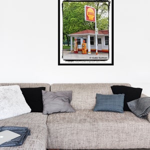 Illinois, Retro Art, Route 66 Photo, Fine Art Photo, Old Gas Pumps ...