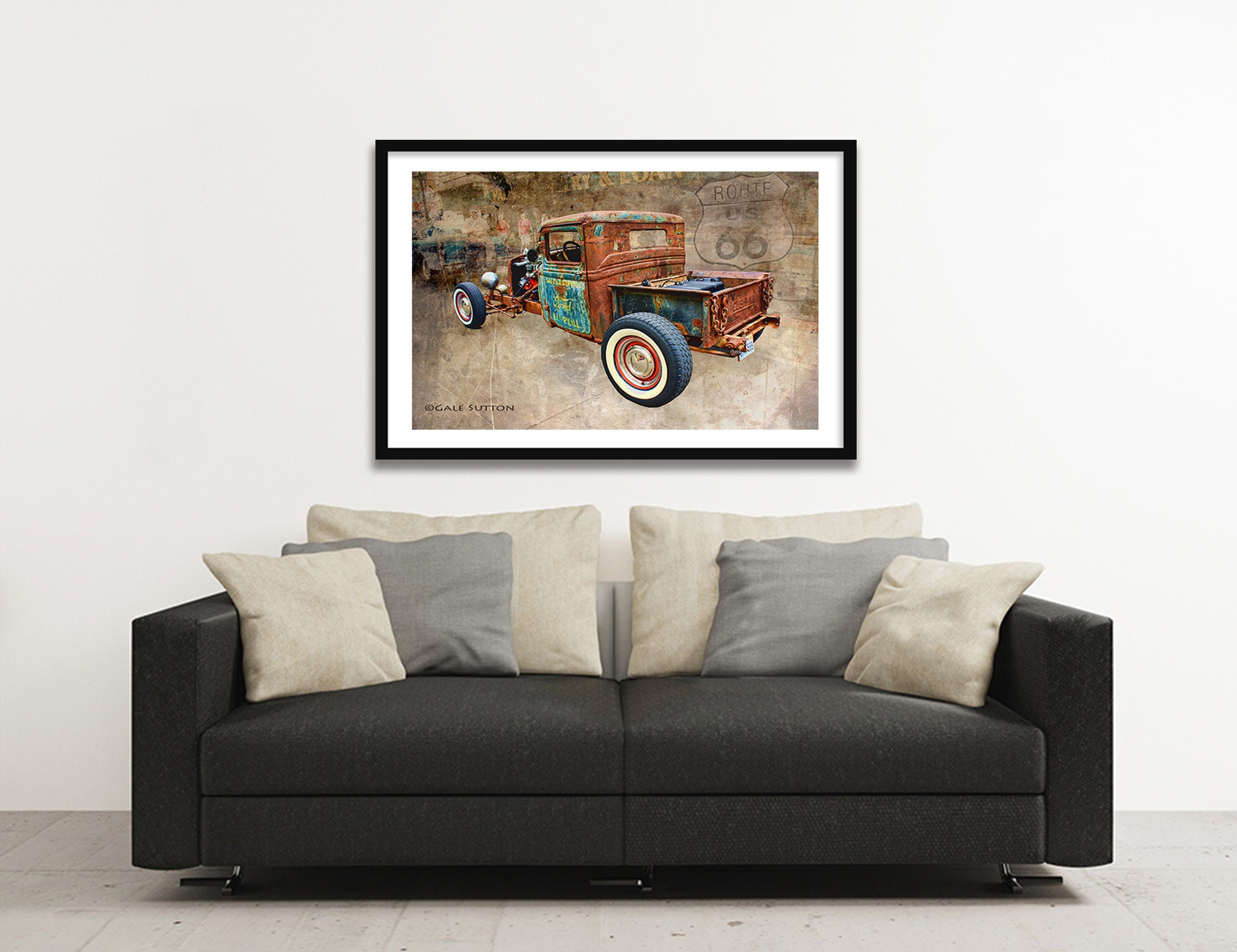 Rat Rod Hot Rod Old Car Art Old Ford Rat Rod Fine Art - Etsy