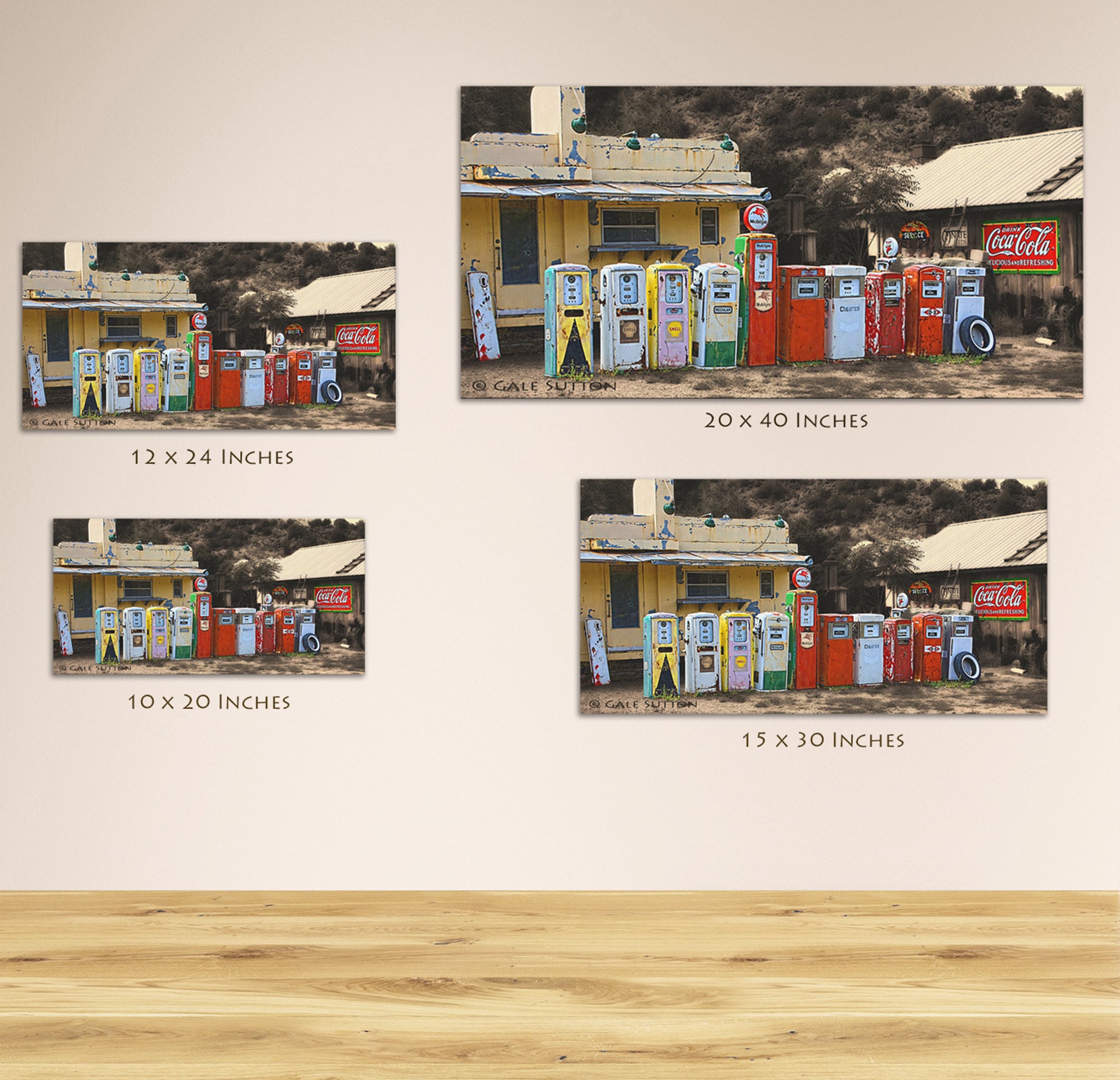 Classical Gas, Fine Art Photo, Route 66 Art, Old Gas Pumps, Retro ...