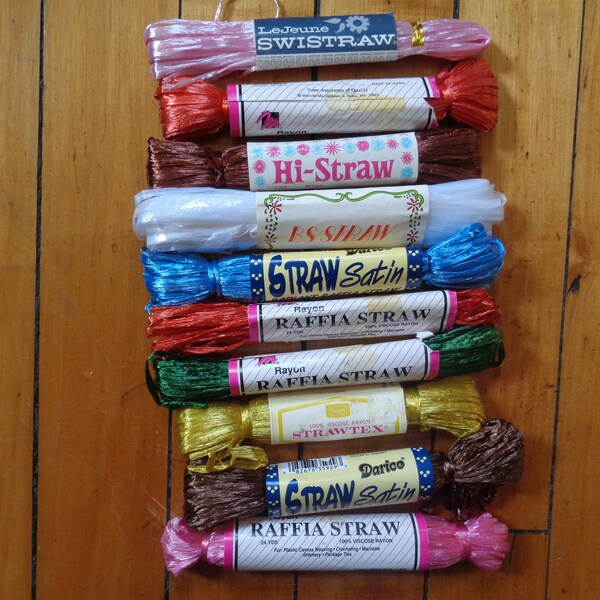 Straw Yarn - Etsy