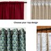 2 CURTAINS Carson Any Length Through Extra Long Living Room Office ...
