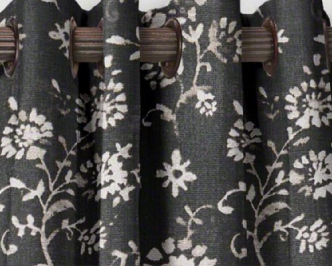 Lenore Curtain Panels: Any Length, 25 Inch - 100 Inch Wide Panels Extra ...