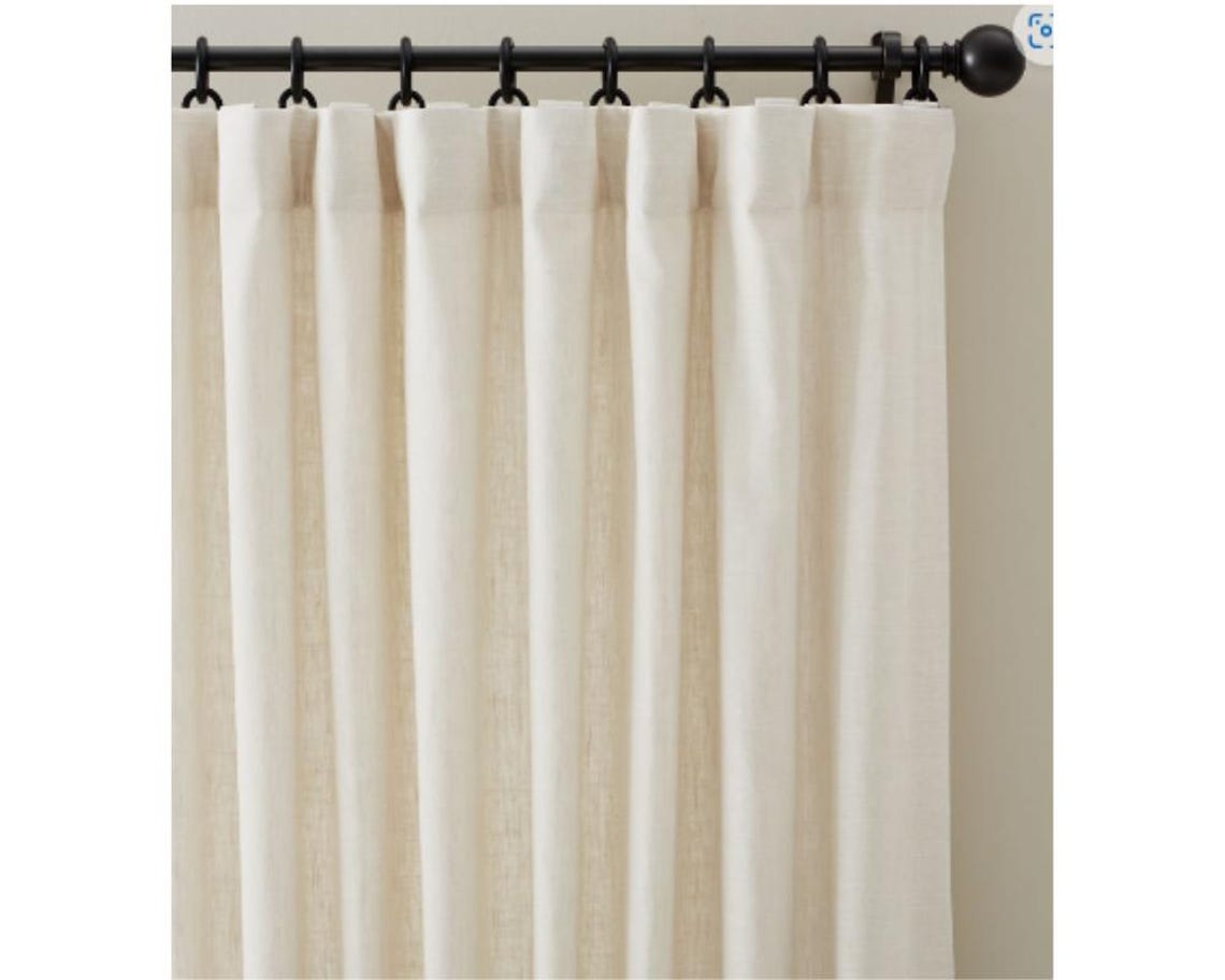 Brissac Sapphire Curtains: Custom Made, Any Length, 25 Inch - 100 Inch ...